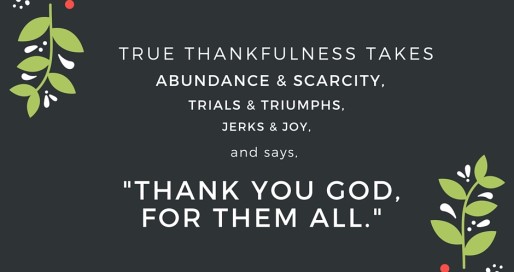 Alive With Thanksgiving - Purposeful Faith
