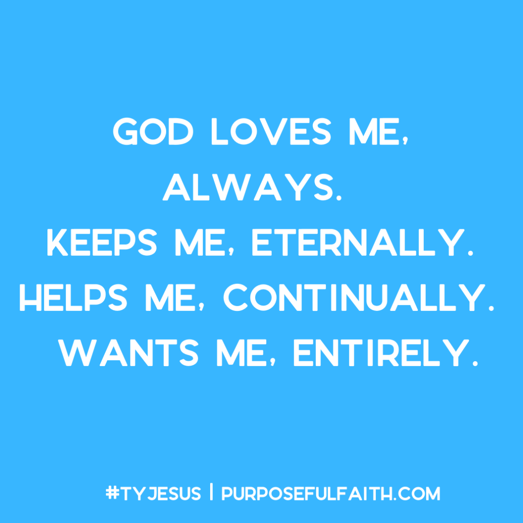 God Sees Me Purposeful Faith